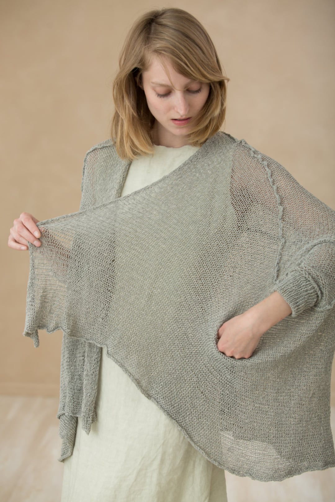 Handmade Knitted Cardigan Sweater - Etsy