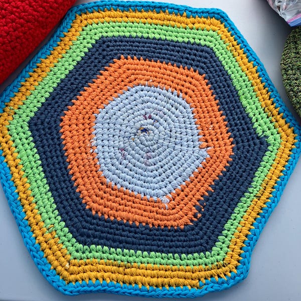 T Shirt Yarn Rugs - Etsy