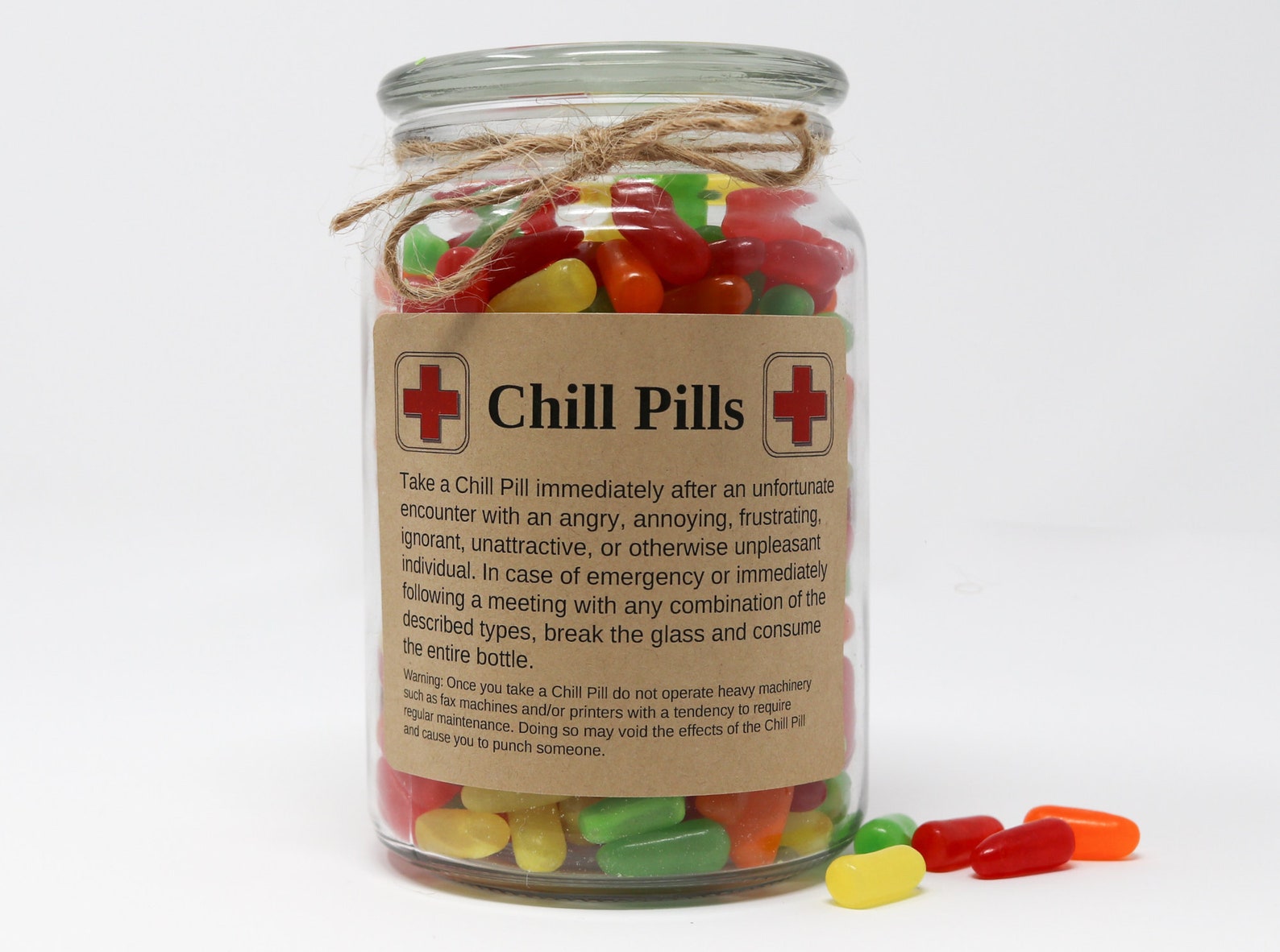 Chill Pill Gifts for Office, Co-workers, Professionals, Funny Kraft ...