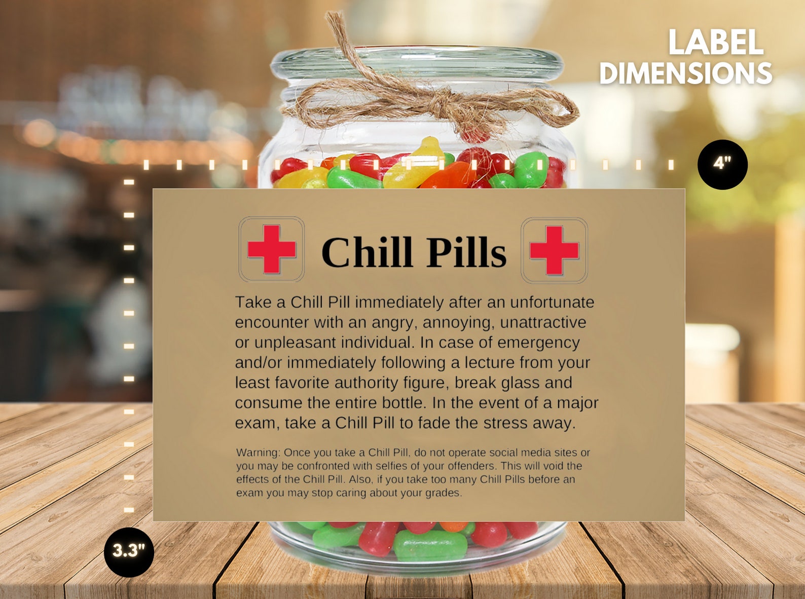 Chill Pill Gifts Students Printable Gifts - Etsy