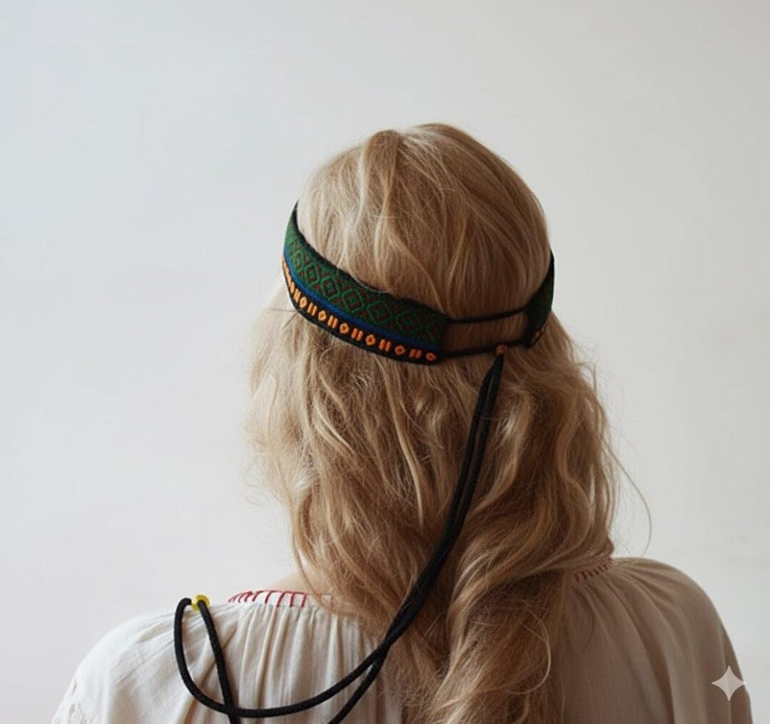 Aztec Hippie Boho Headband - Etsy