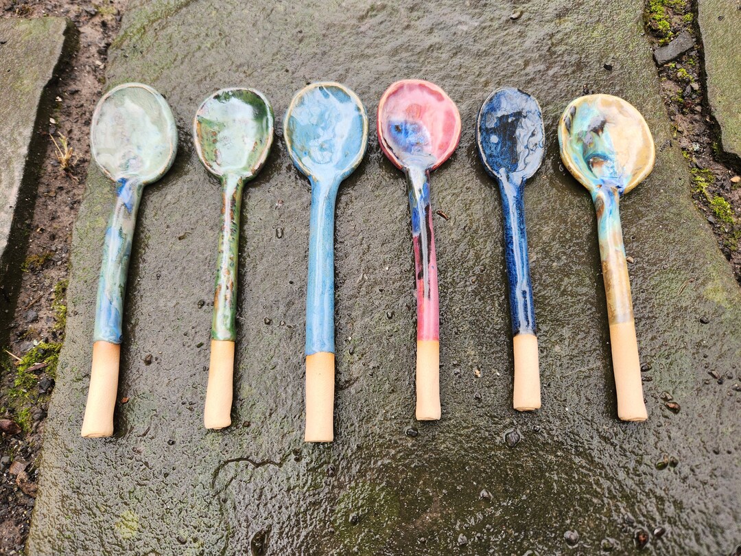 Handmade Ceramic Spoons, Pottery Spoons - Etsy