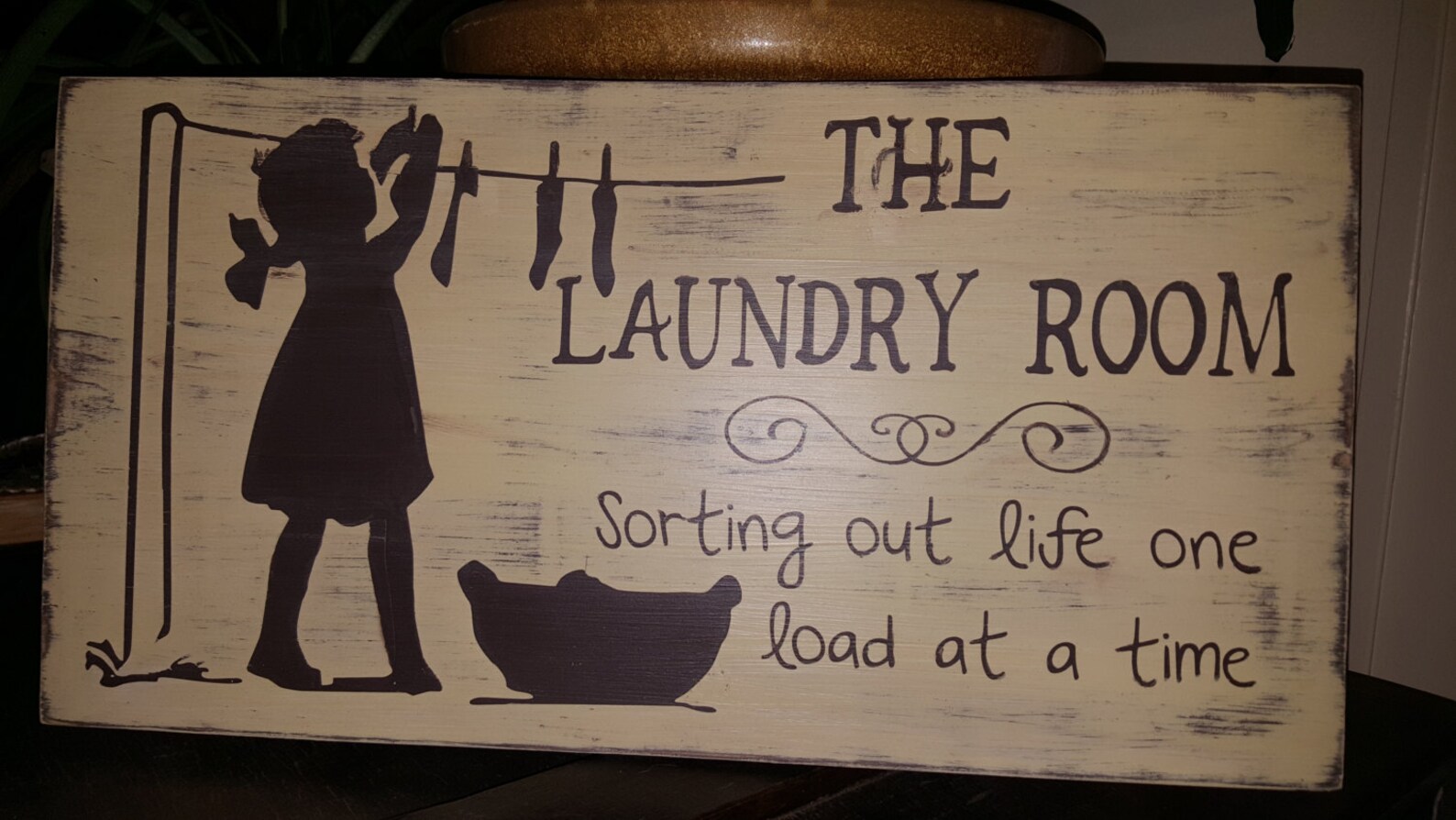 Adorable Laundry Room sign Home Decor Wall Deco Little Girl | Etsy