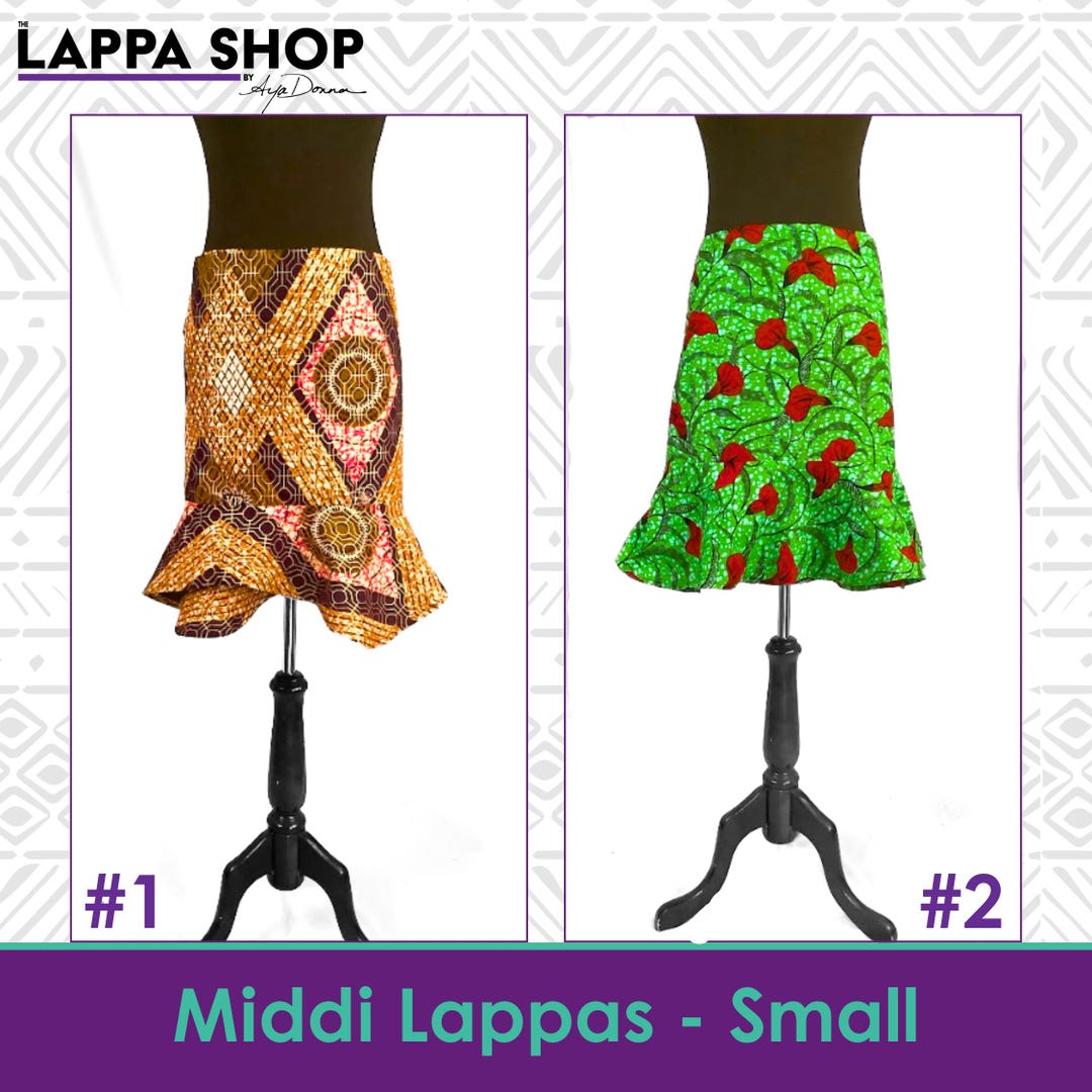 Short Lappa/ African Wrap Skirt/ African Dance Skirt small - Etsy