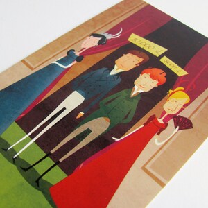 Pride and Prejudice Postcards (set of 5) - Darcy and Bingley Attend the ...