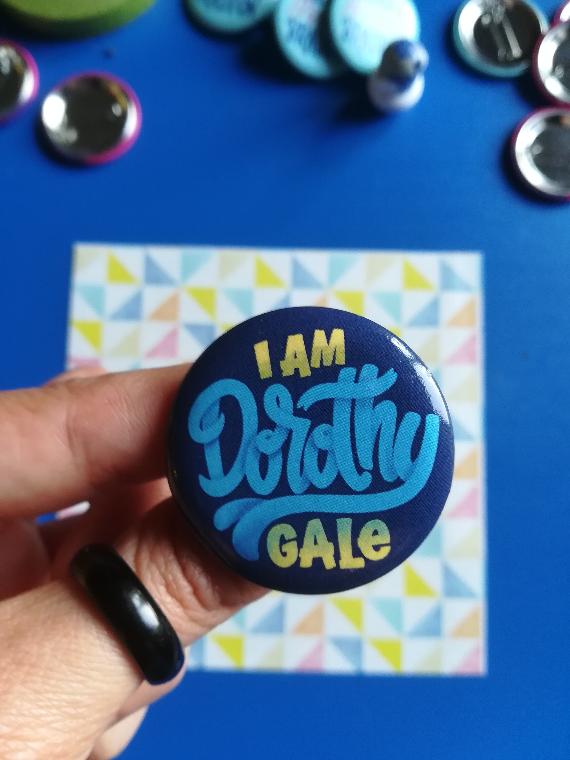 Wizard of Oz Button. I Am Dorothy Gale Pin. Pin Inspired by | Etsy