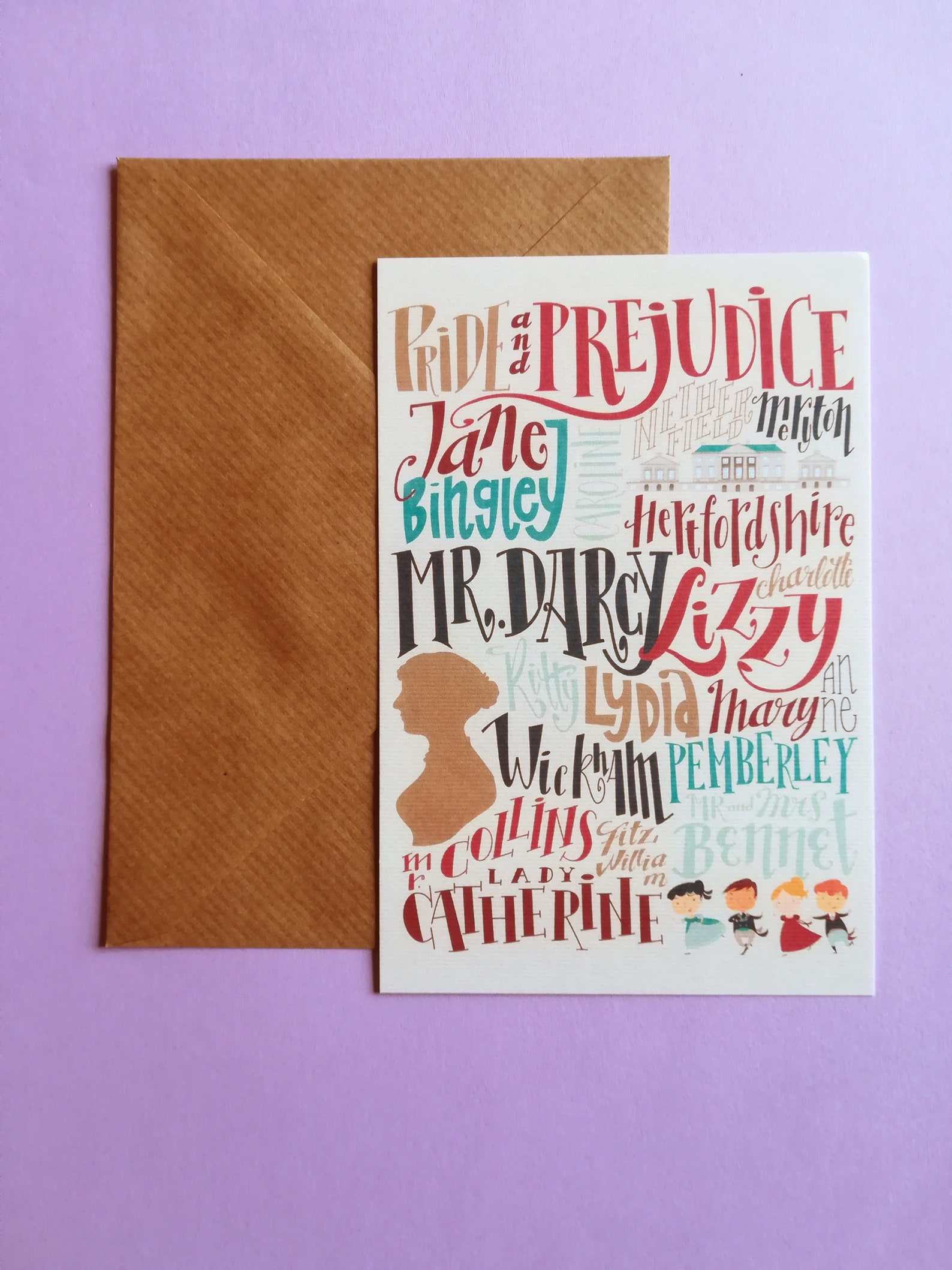 Pride & Prejudice, Persuasion and Sense and Sensibility Cards 3.94 X 5. ...