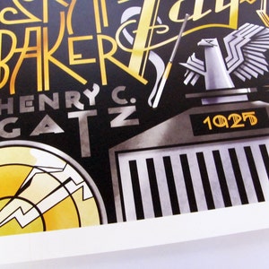 The Great Gatsby Poster Dedicated to the Novel by Francis Scott ...