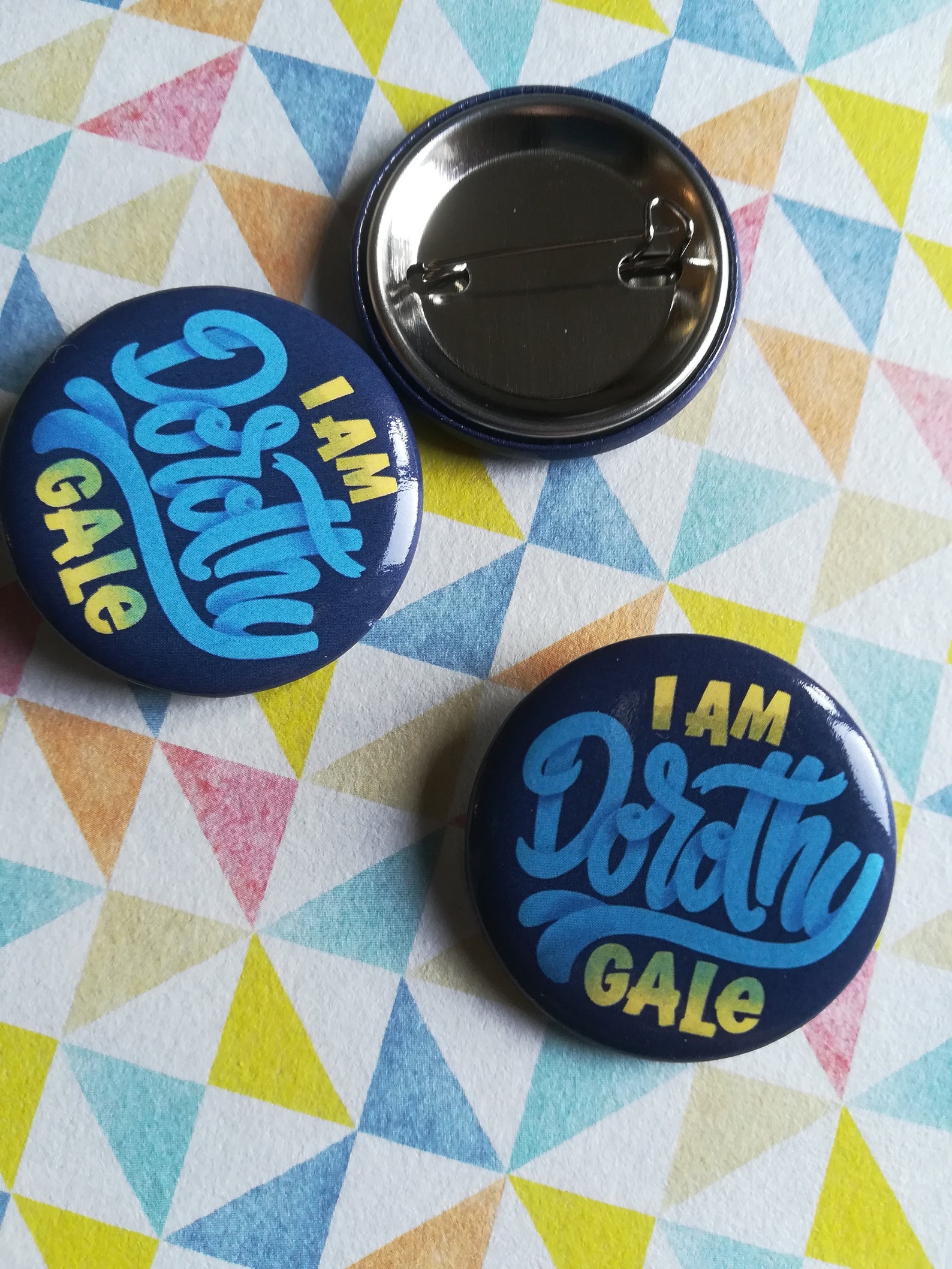 Wizard of Oz Button. I Am Dorothy Gale Pin. Pin Inspired by | Etsy