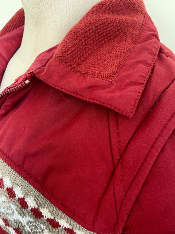 80's JCPenney Ski Vest & Jacket - Size Medium - Gem