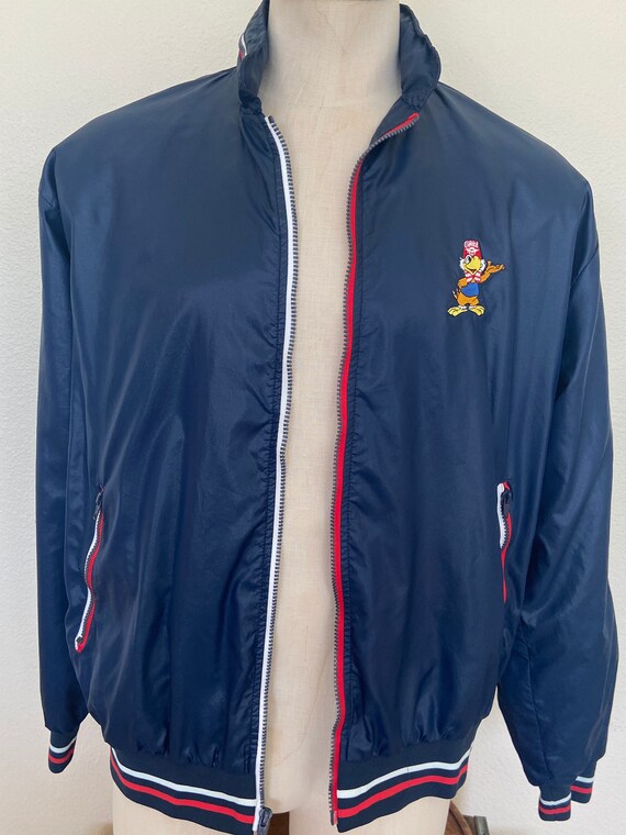 Shriners Windbreaker - Embroidered Logo - Navy Blue w… - Gem
