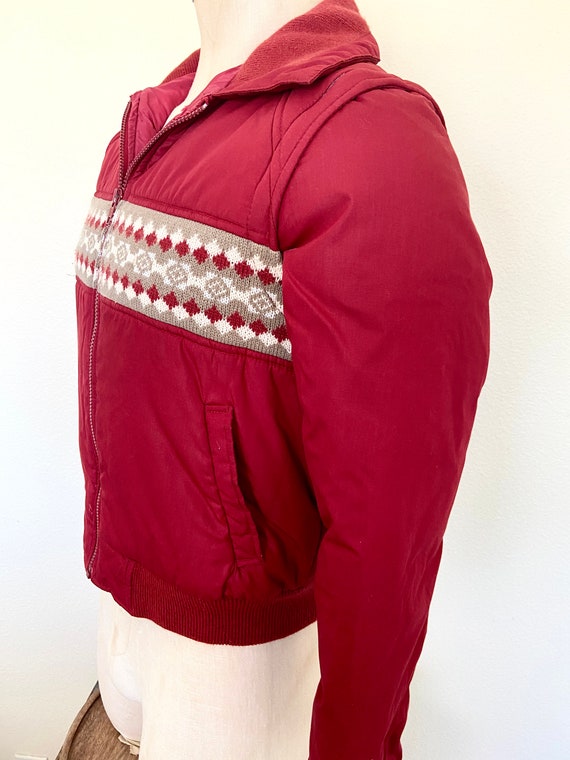 80's JCPenney Ski Vest & Jacket - Size Medium - Gem