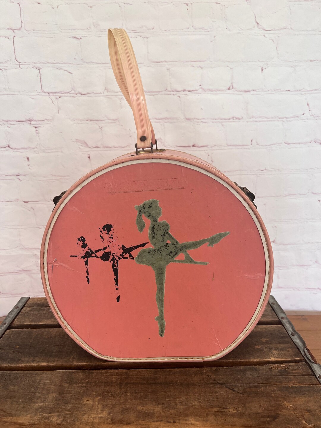 60's Pink Dance-ballet Case - Storage Box - Travel Case - Room Decor ...