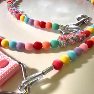 Boujee Dog Leash Multi Colored Beaded Handmade - Etsy