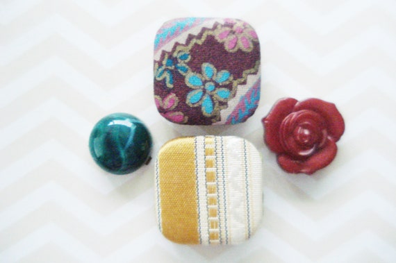Fancy Nancy Button Covers 4 Unique Button Covers Vintage - Etsy