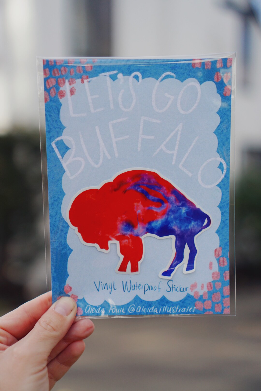 Buffalo Bills Vinyl Sticker for Cars, Water Bottles and Laptop Decal - Etsy