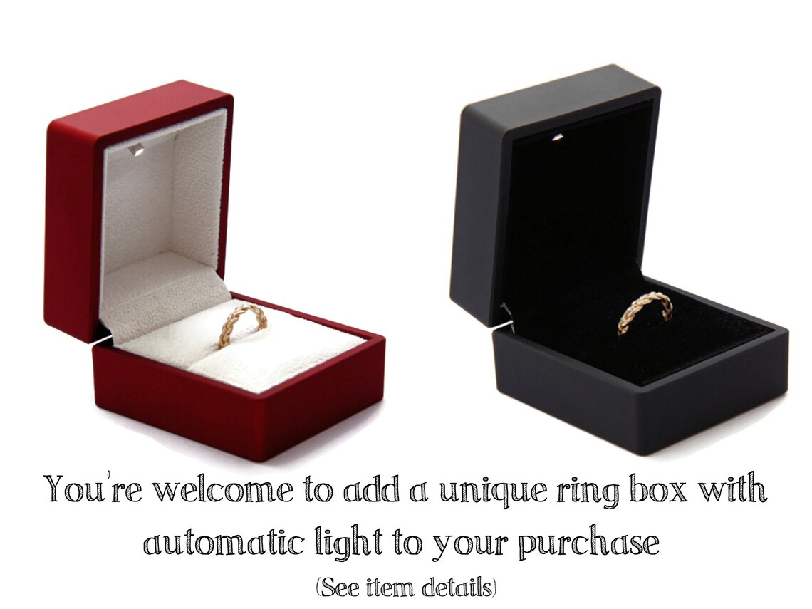 14K White Gold Rings Set Mother Daughter Rings Hers and Hers - Etsy