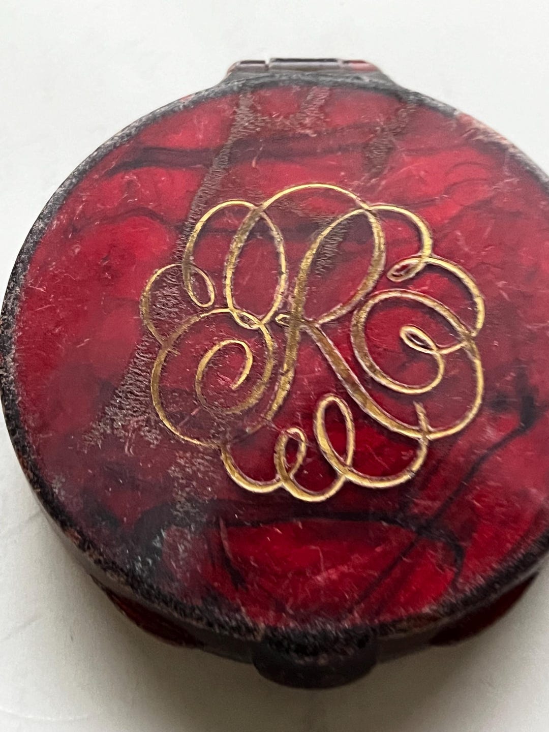 Vintage Compact ~ Revlon Love Pat Tortoise Shell ~ "r" Logo - Etsy