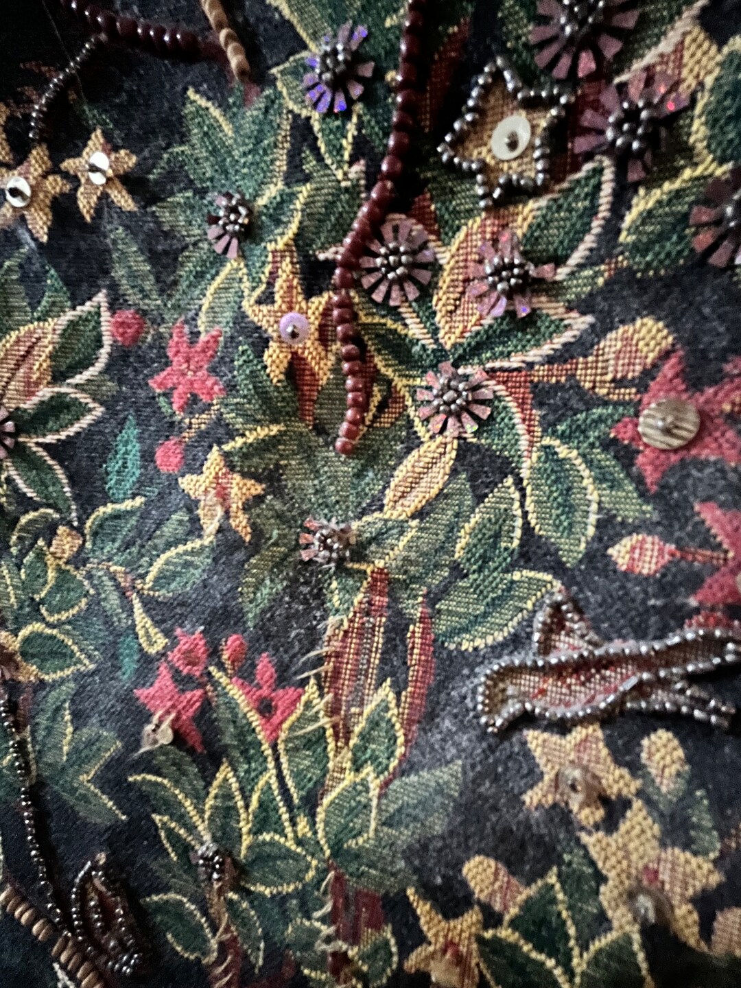 Textured ~ VTG Lillian Vernon ~ Tree of Life ~ Tapestry ~ INCLUDING ...