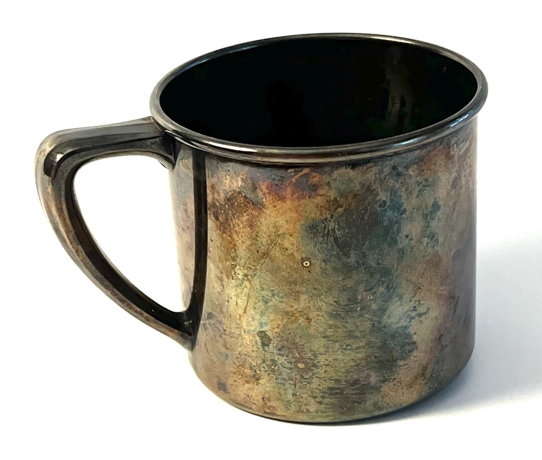 Vintage Silver Plated Baby Cup, "community" Marked - Etsy