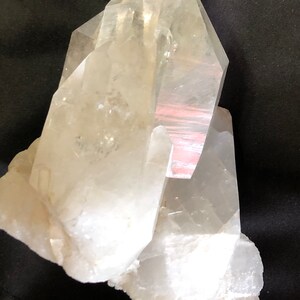 Clear / White Rock Stone With Large Crystal Like Point - Etsy