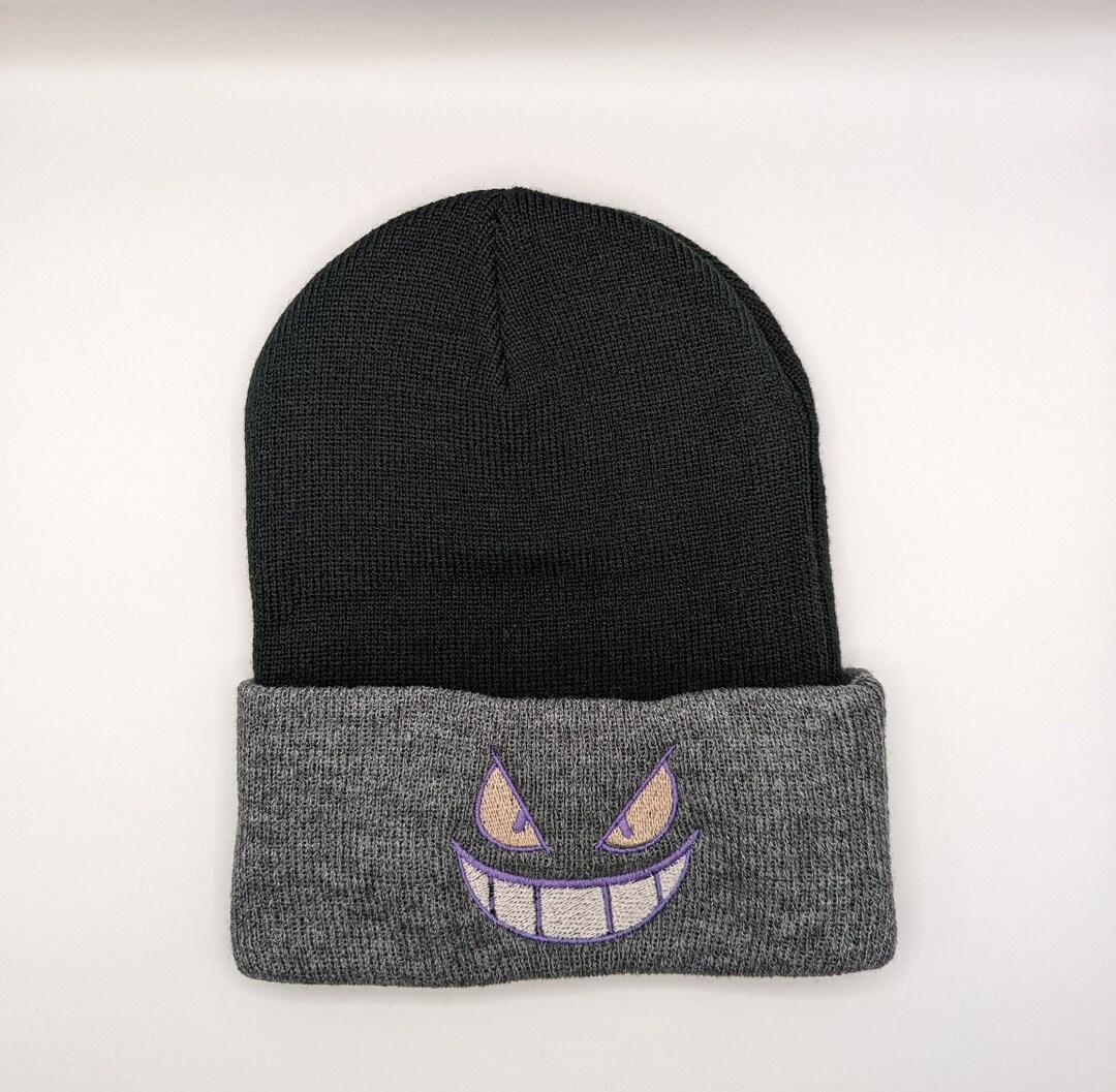 Pastel Gengar Ghost Face Beanie - Etsy