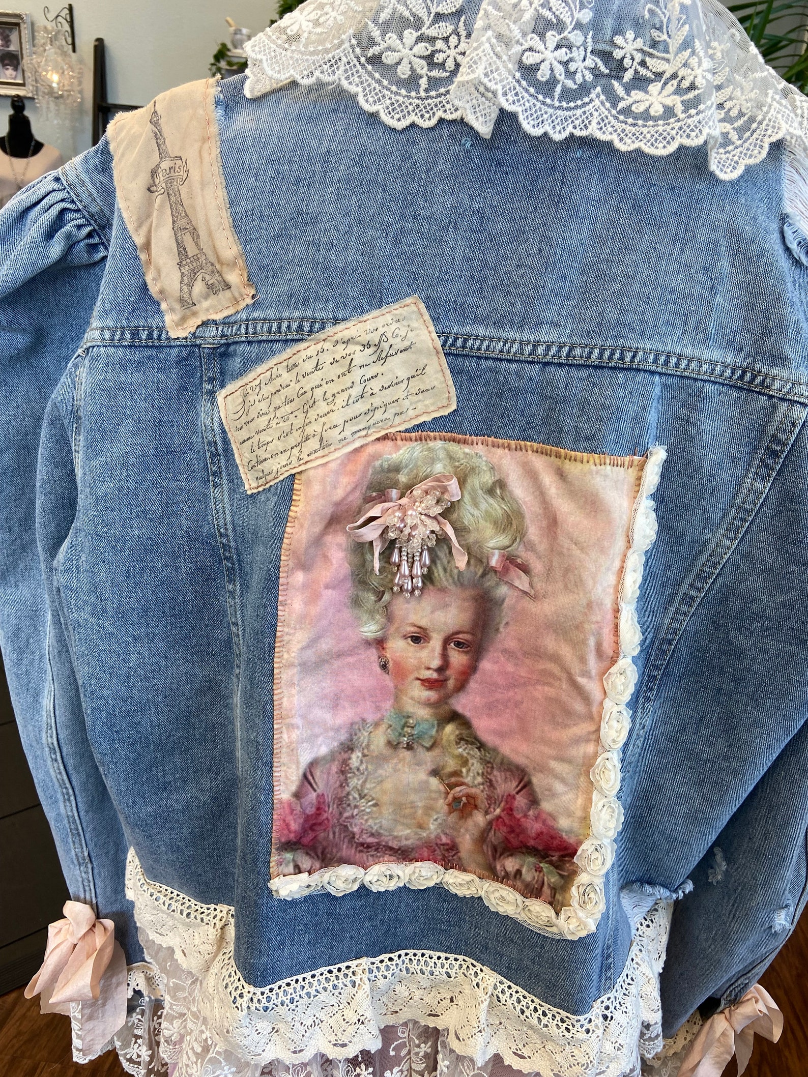 Marie Antoinette Jean Jacket 3X - Etsy Canada