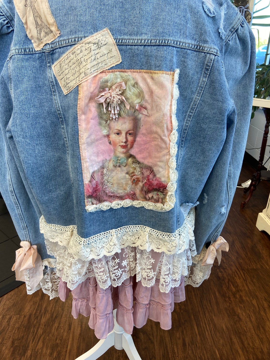 Marie Antoinette Jean Jacket 3X - Etsy Canada