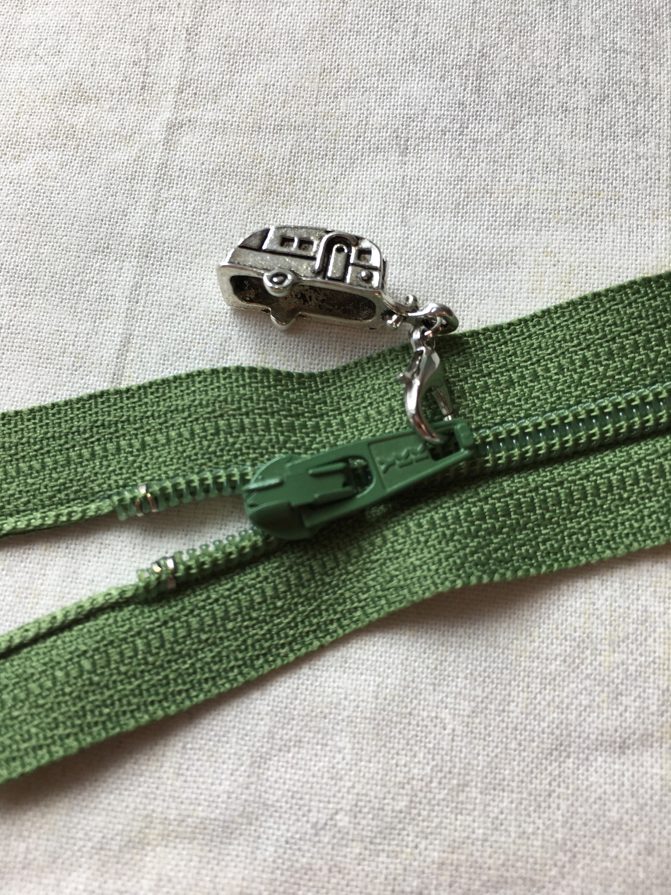 Camper Zipper Charm | Etsy