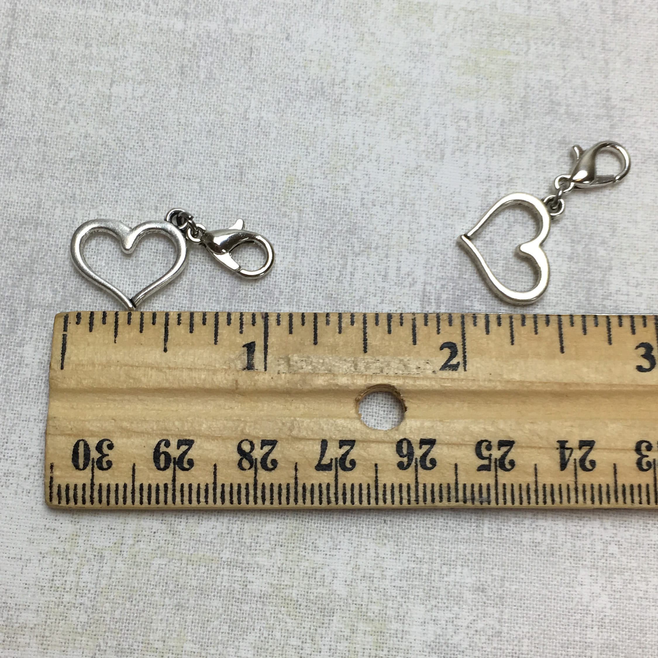 Heart Zipper Charm Heart Zipper Pull | Etsy