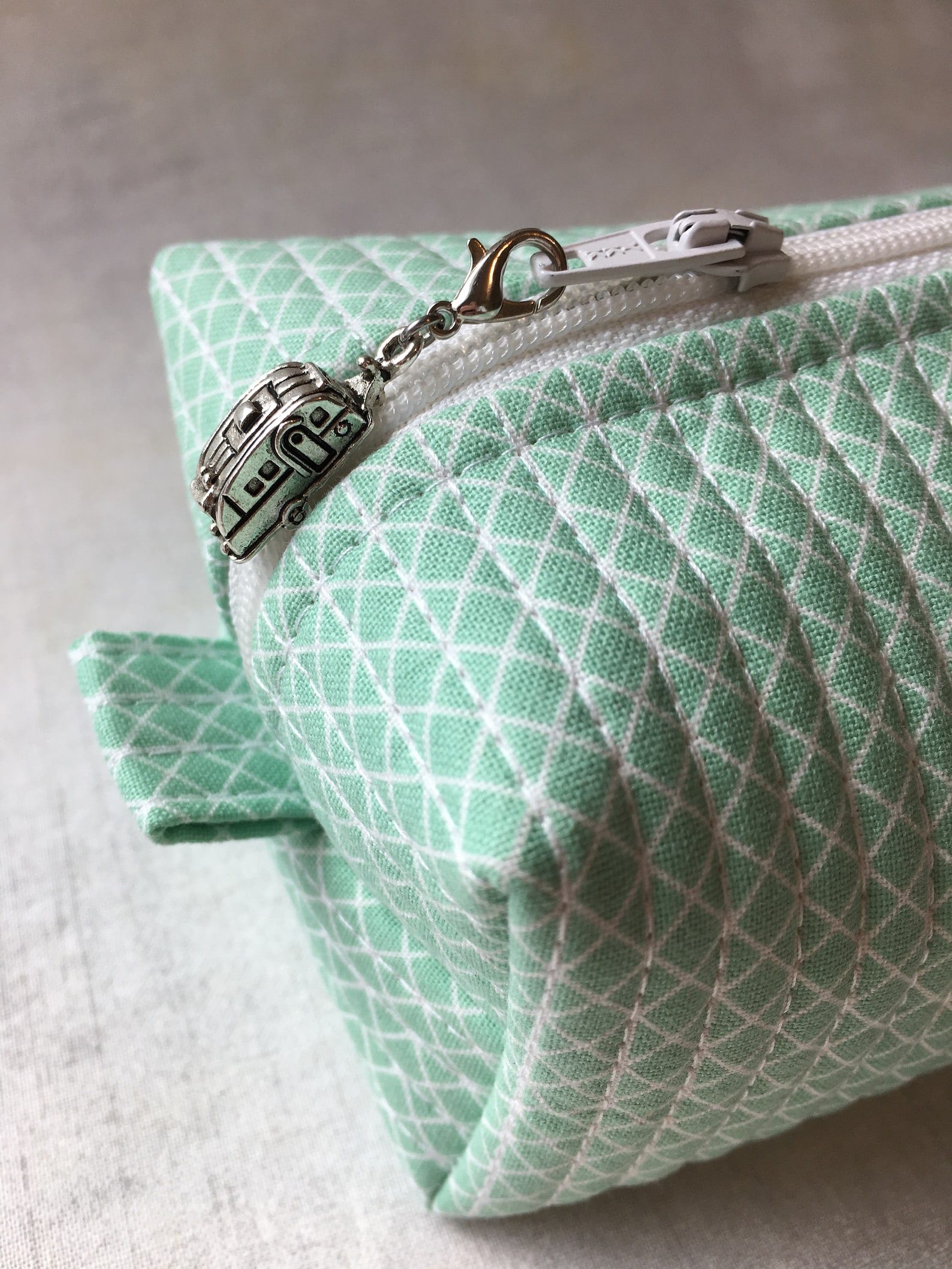 Camper Zipper Charm | Etsy