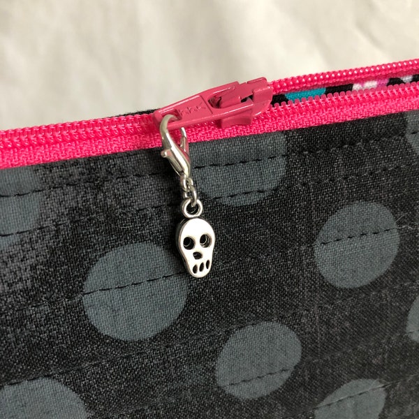 Skull Zipper - Etsy