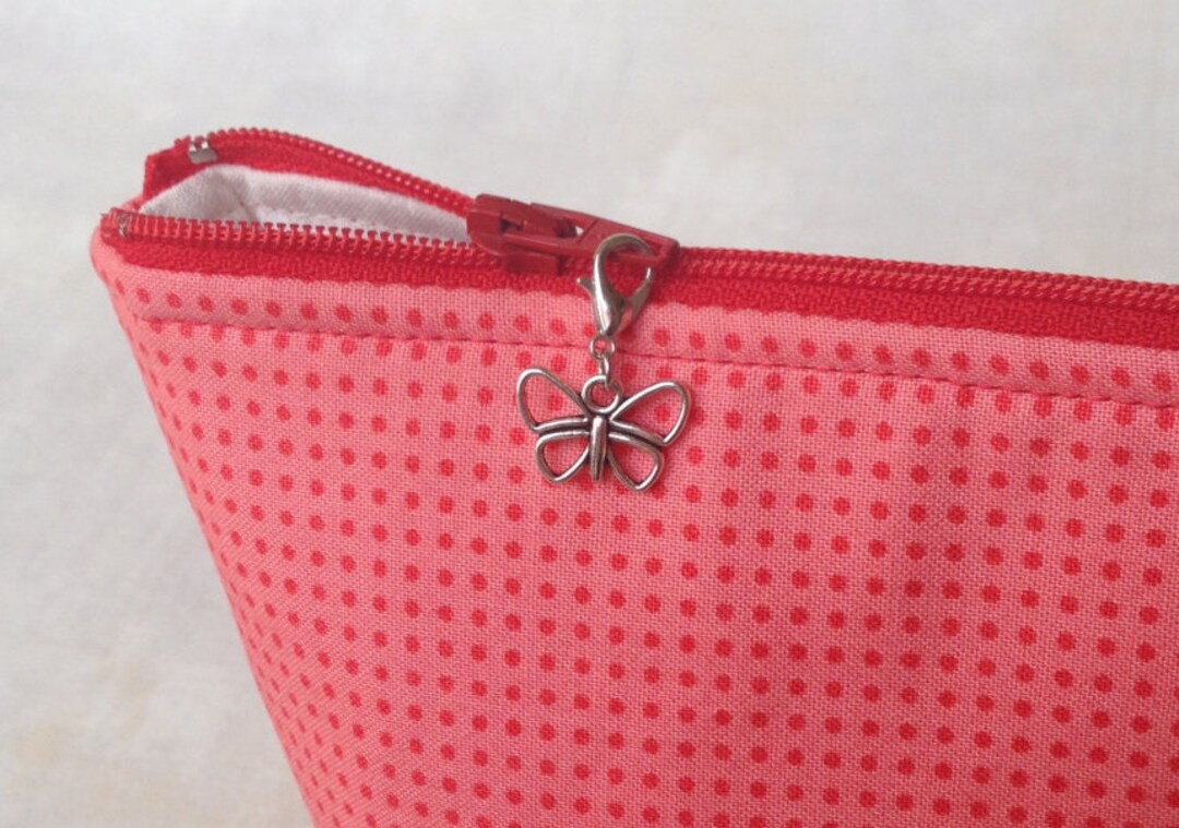 Butterfly Outline Zipper Charm, Butterfly Zipper Pull - Etsy