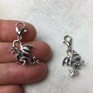 Dragon Zipper Charm, Dragon Zipper Pull - Etsy