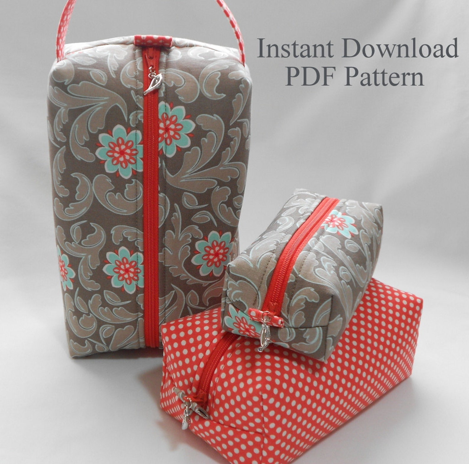 Box Bag Sewing Pattern PDF Instant Download - Etsy