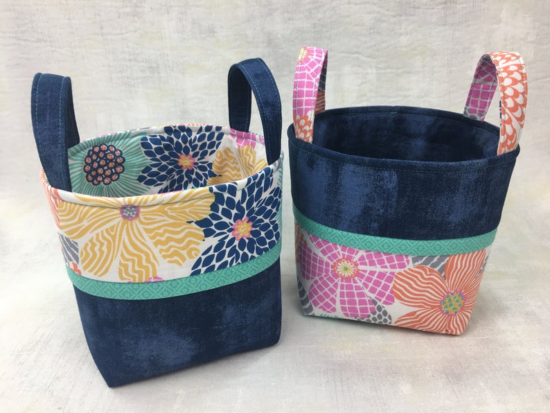 Wine Tote and Mini Basket Sewing Pattern - Paper Copy - Etsy