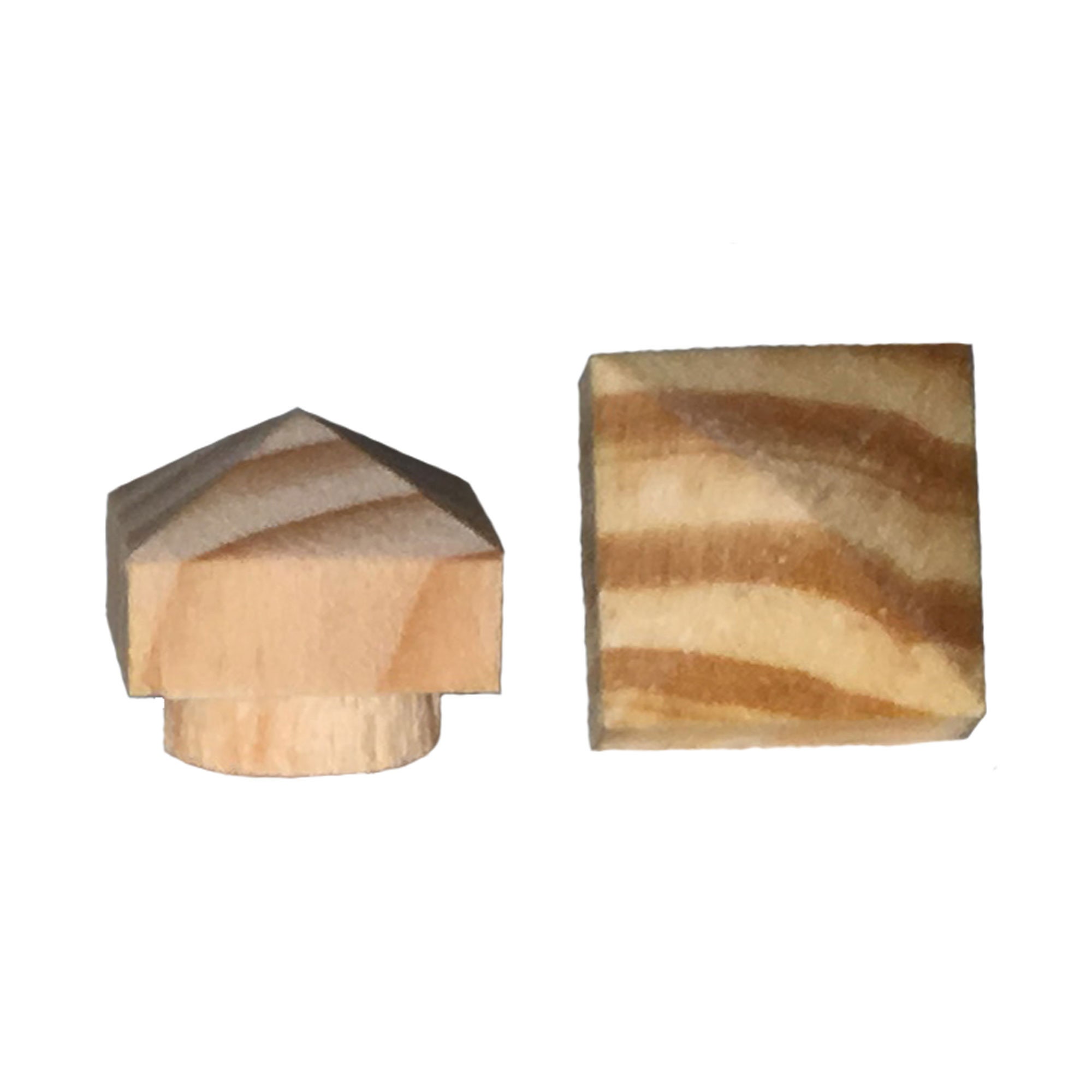 48 Pk 1/2" Pine Pyramid Top Hole Plugs That Fit a 3/8" Hole - Etsy