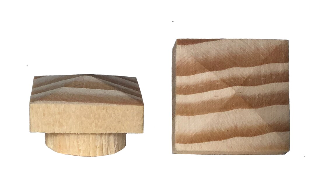48 Pk 1/2 Pine Low Profile Pyramid Top Hole Plugs - Etsy