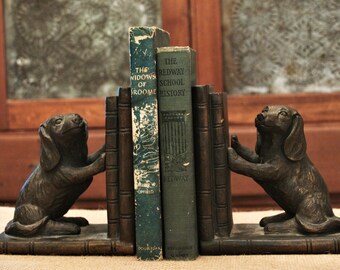 Vintage bookends | Etsy