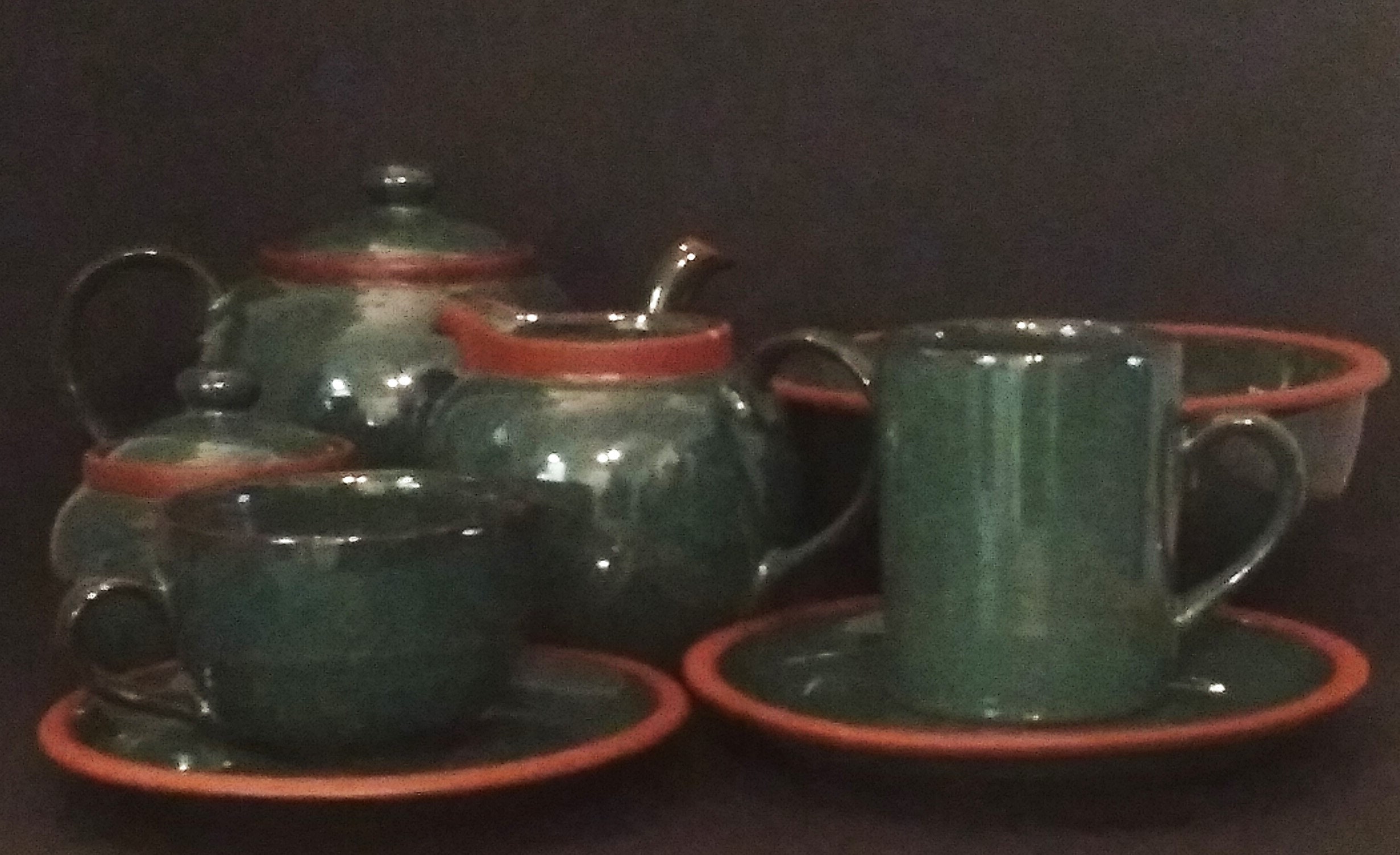 Henry Watson Pottery Suffolk Tableware Green Glaze - Etsy