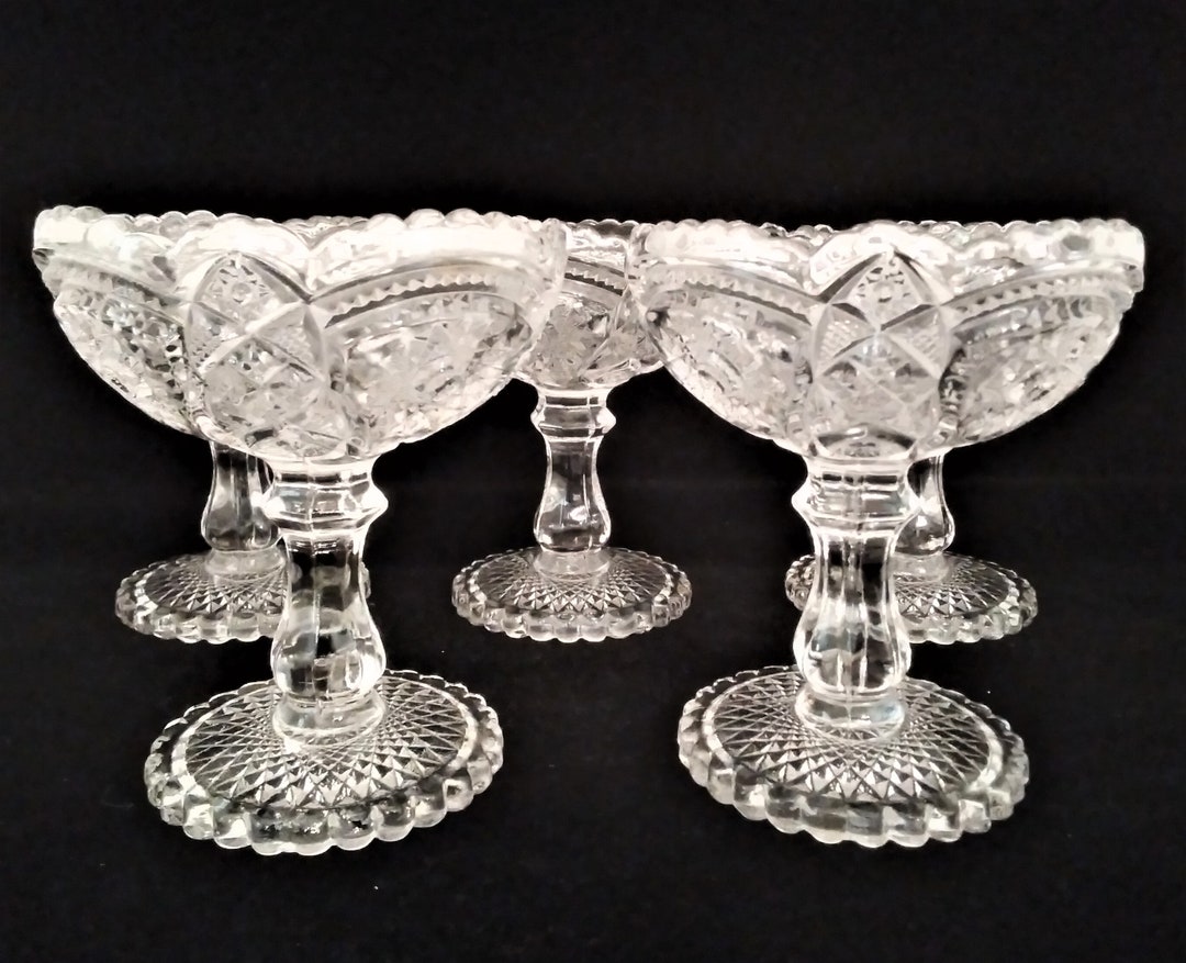 Rare EAPG Imperial Glass 402 402 1/2 "fashion" Open Jelly or Dessert ...