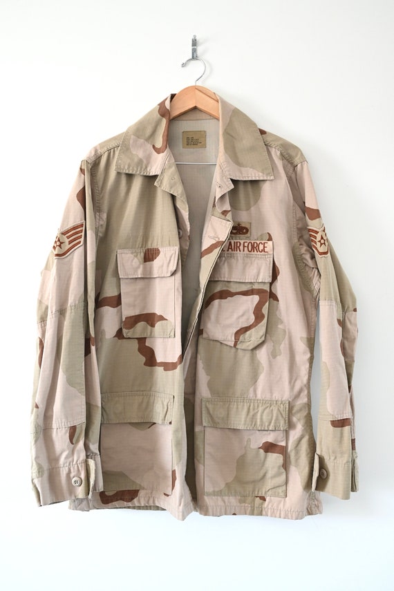 1997 Unicor Desert Camouflage Combat Coat Size Large … - Gem