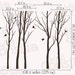 Winter Tree Wall Decal With Birds: Large Mural (93x108) - Etsy