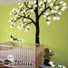 Baby Nursery Tree Wall Decal Tree Decals Tree Wall Decal With Teddy ...
