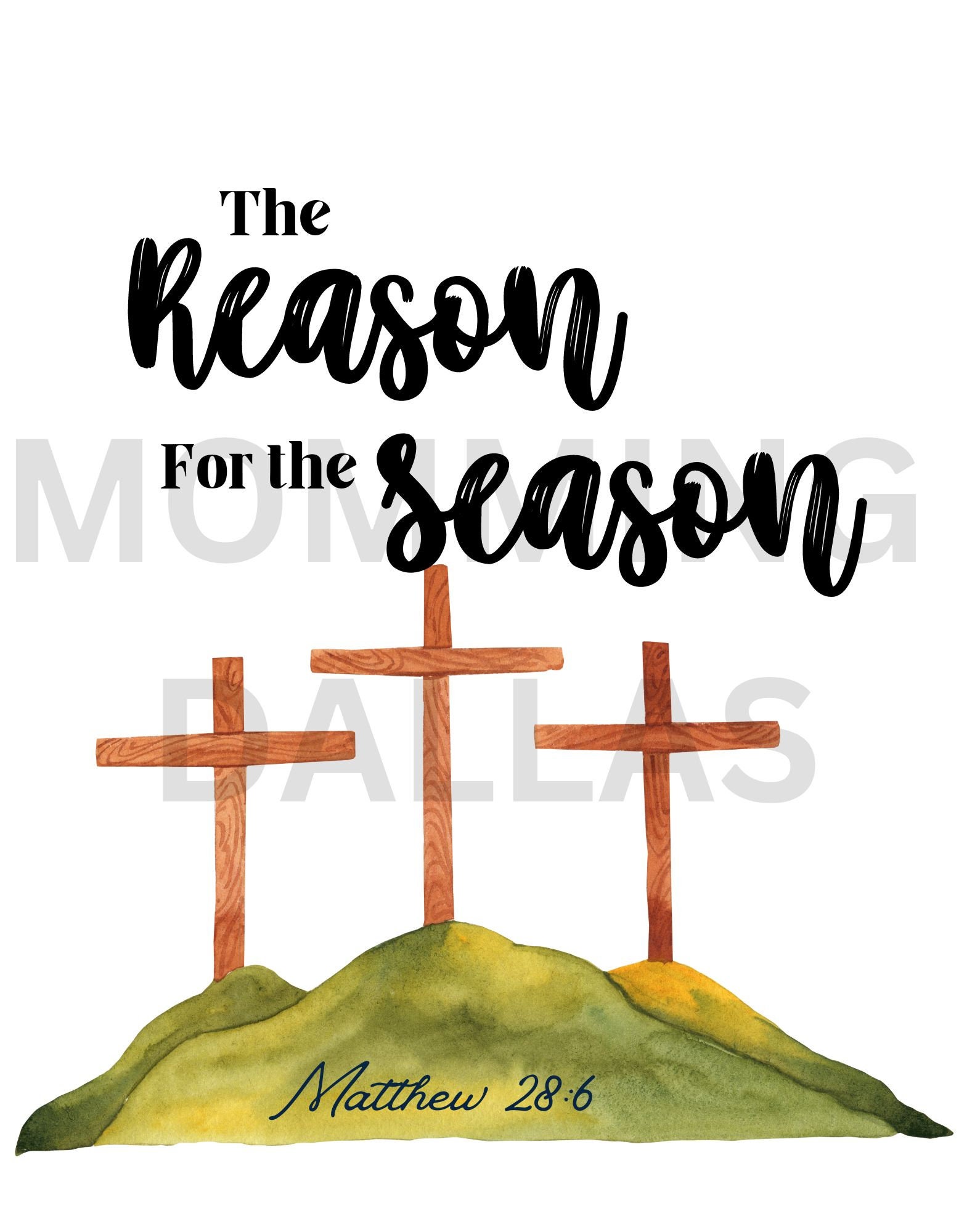Reason for the Season Easter Png, SVG Pdf, Sublimation 3 Wooden Crosses ...