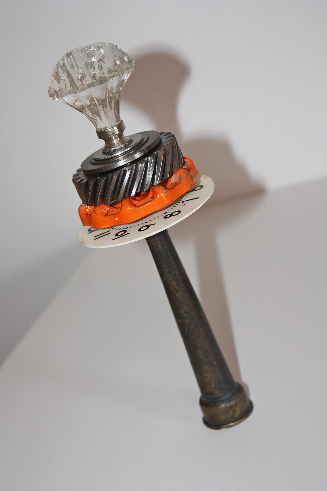 Steel Wedding Bouquet - Steam Punk "flowers" of Steel Gear, Drawer Knob ...