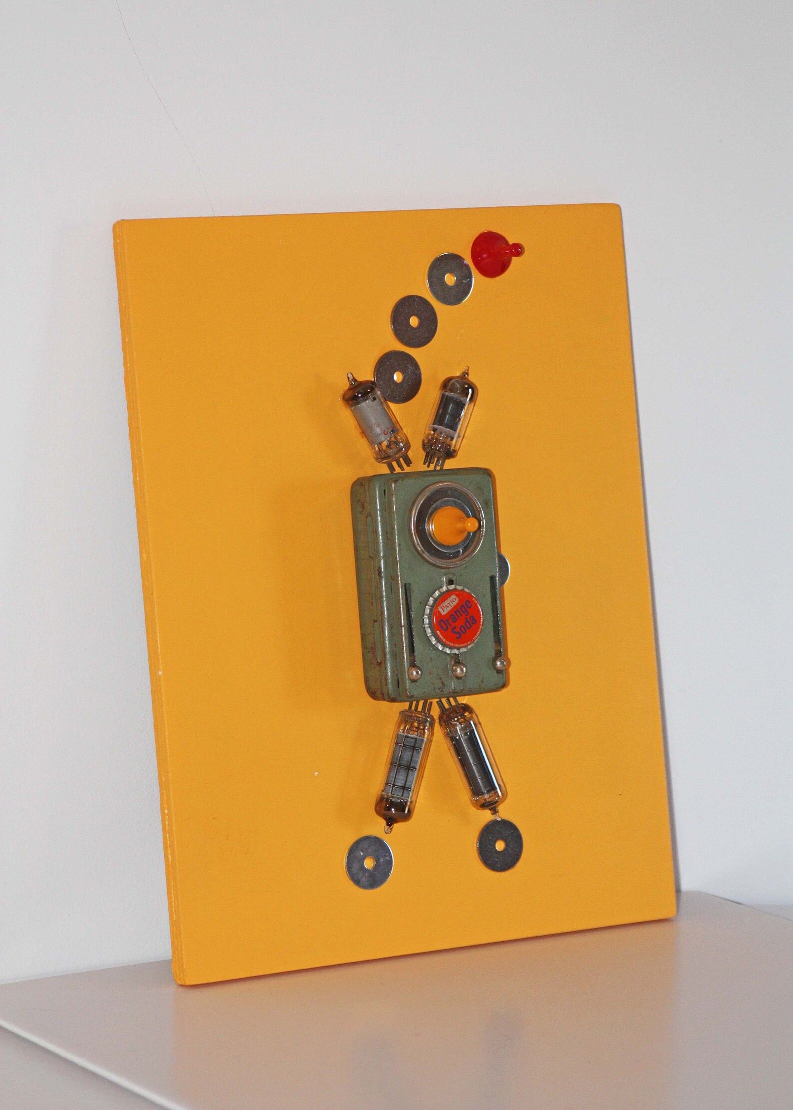 Repurposed Robot Flashlight Man Steam Punk Soldier Wall - Etsy