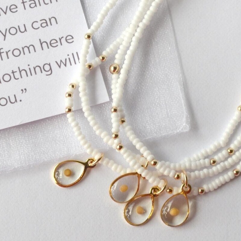 Mustard Seed Charm - Etsy