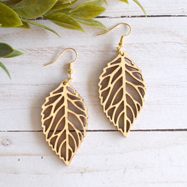 Laser Cut Leaf - Etsy