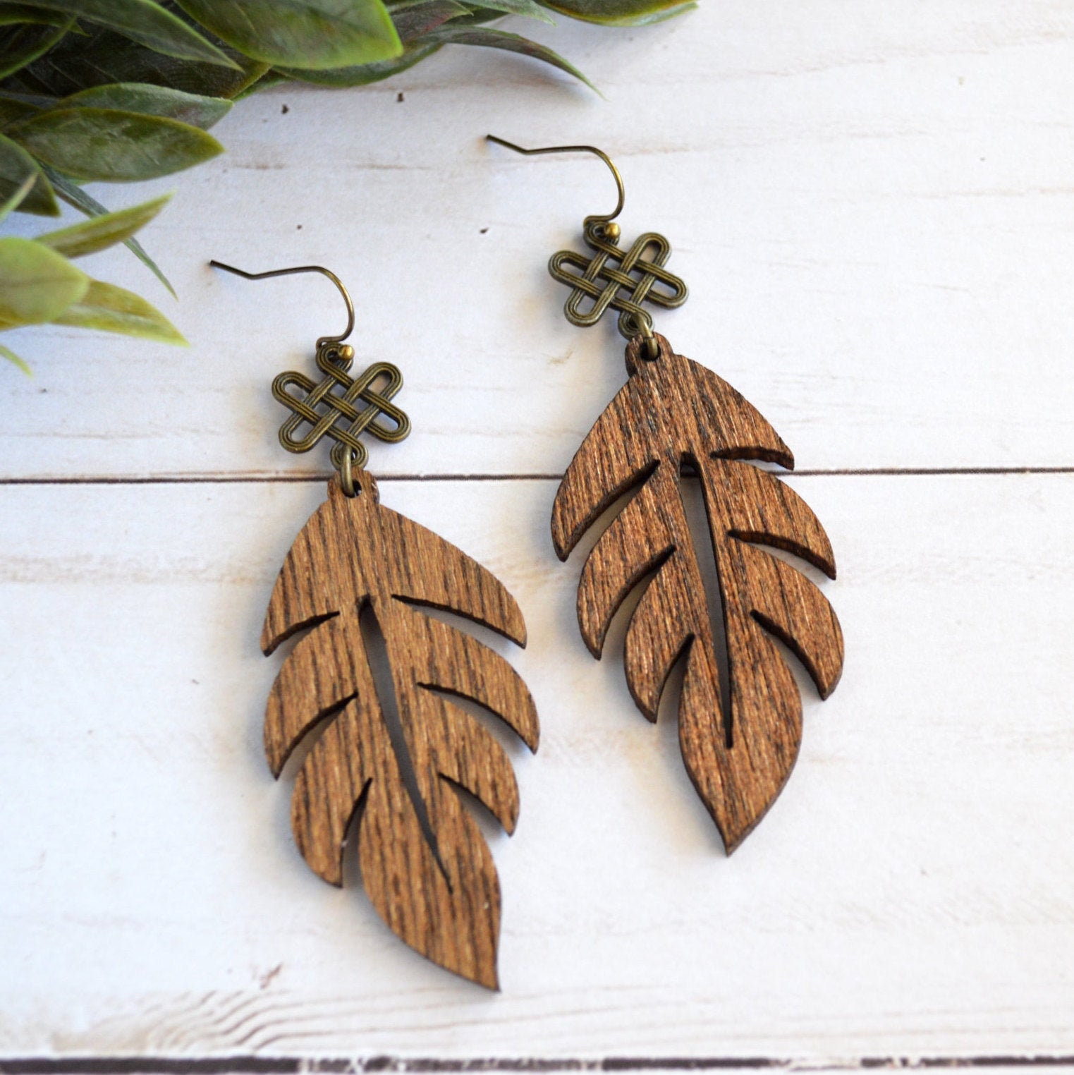 Wood Earrings Laser Cut Wood Earrings Wooden Jewelry Etsy